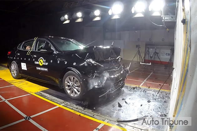 르노삼성 SM6 vs 기아 K5, 안전성 테스트 결과는?