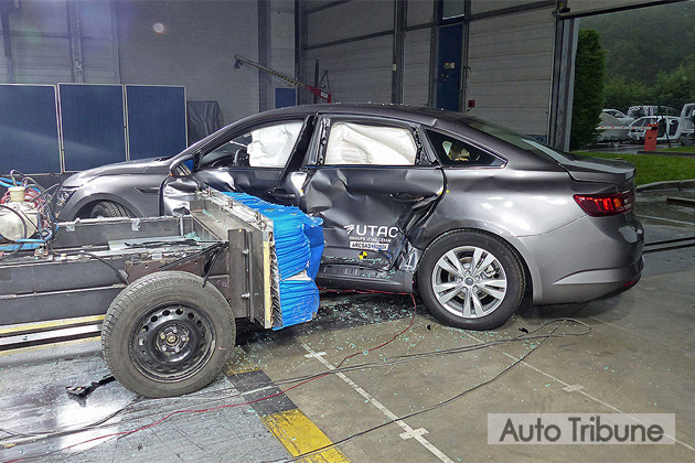 르노삼성 SM6 vs 기아 K5, 안전성 테스트 결과는?