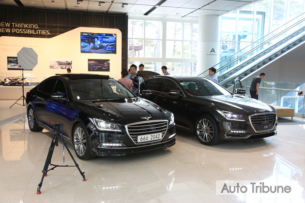 [단독비교] 제네시스 G80 vs DH의 차이점, 대놓고 비교해보니