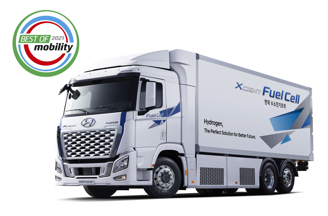 현대차, 엑시언트 수소전기트럭 獨 IAA모터쇼 ‘2021 베스트 모빌리티 상’ 수상
