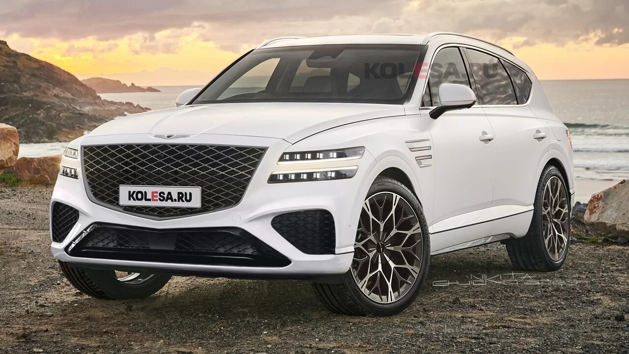 "와... 벤틀리도 넘어선 디자인?" 제네시스 GV80 부분변경은 이런 모습?