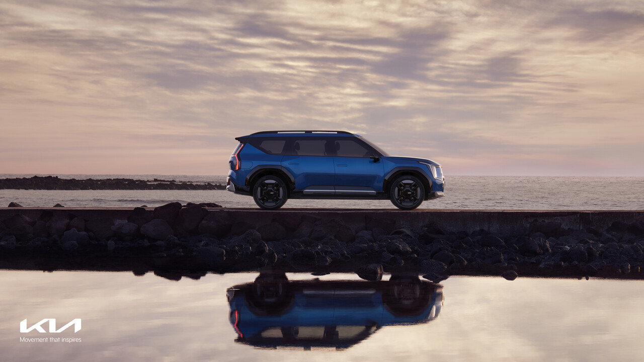 "괴물 전기차가 떴다".. 기아 EV9, 1회 충전으로 541km 주행