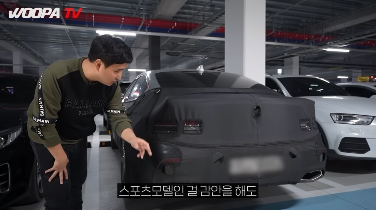 "진짜 500만 원이나 비싸지나?".. 제네시스 신형 G80 테스트카 포착