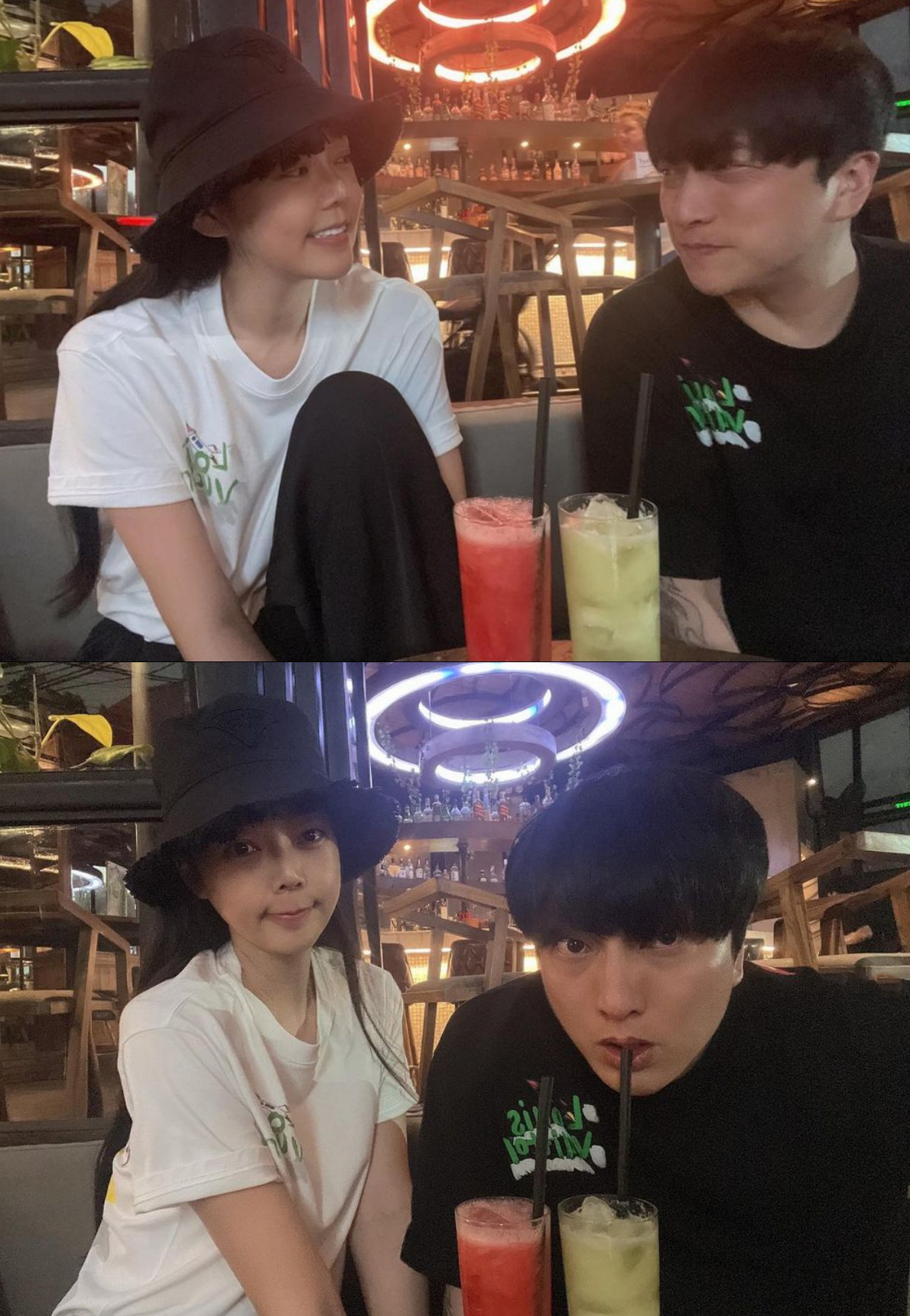 당뇨병 걸리겠네” 최한빛 뽀얀 속살 드러나는 비키니에 이어 남편과 키스 룩♥스타