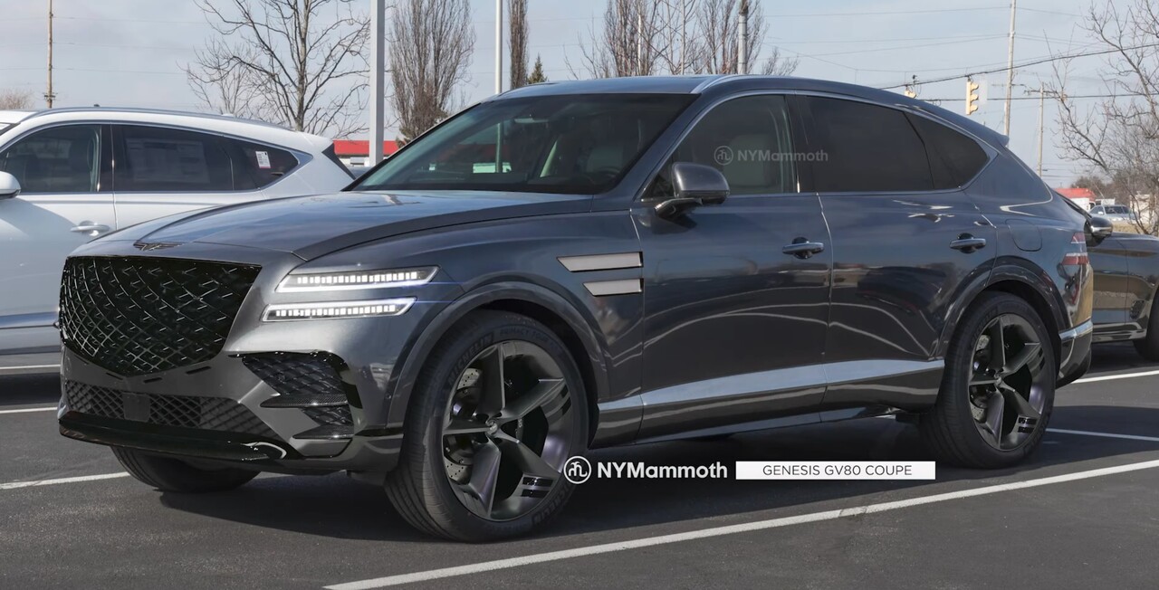 "벤츠, 포르쉐 뺨치는 뒷태"... 출시 임박한 GV80 쿠페, 뒷모습은 이렇게?