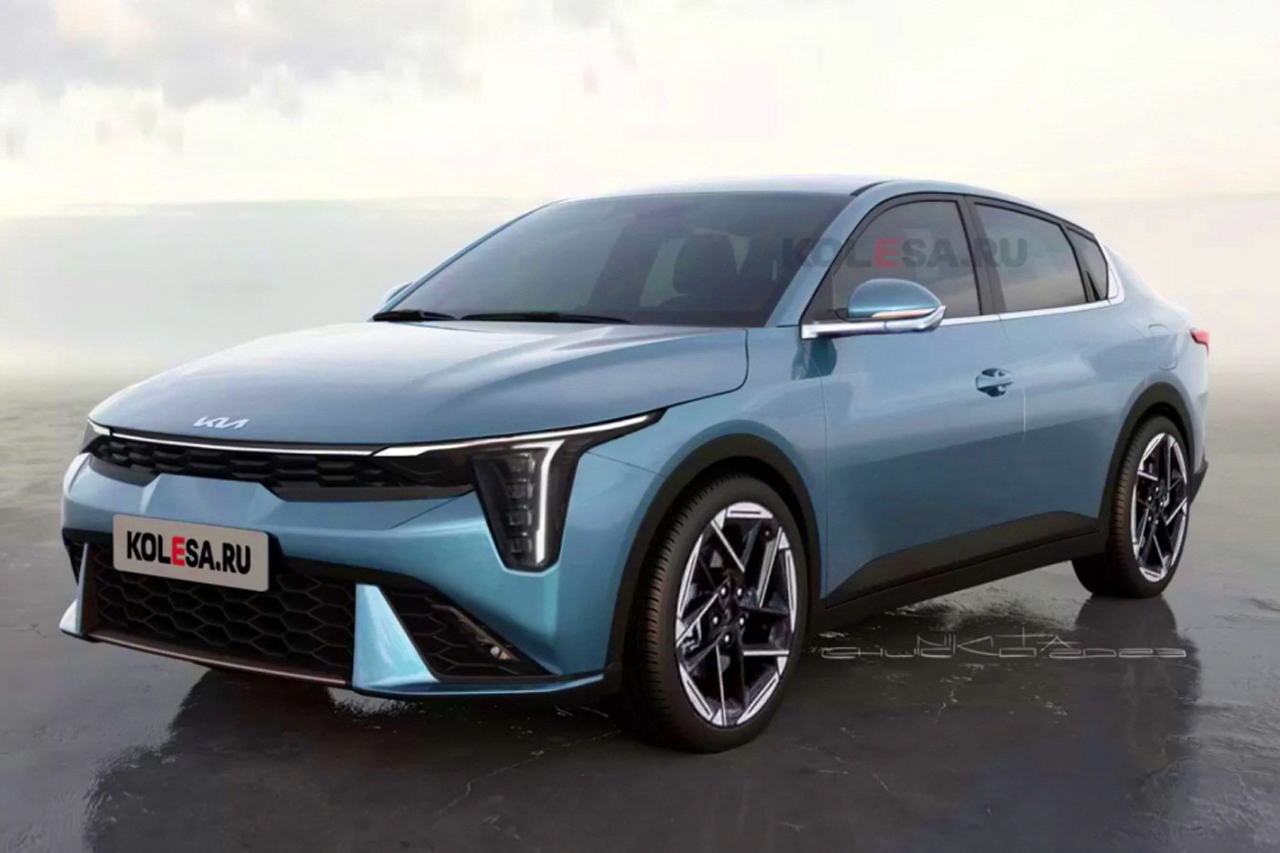 "사실상 중형 세단"... K4로 개명하는 K3, 패스트백 스타일로 변경 시도?