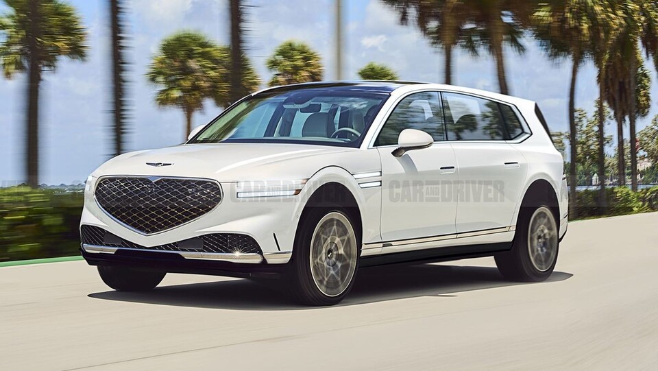 "벤츠마저 벌벌 떠는 위엄"... 국내 최초 포착된 GV90, 이러다 세계 1등 차지할 판