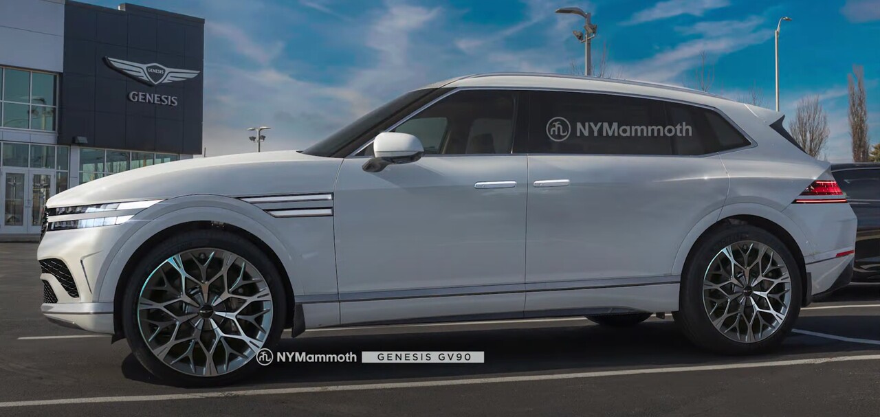 "그랜저에 이은 파격 시도?"... 제네시스 GV90, 국산차 최초로 코치도어 적용할까?