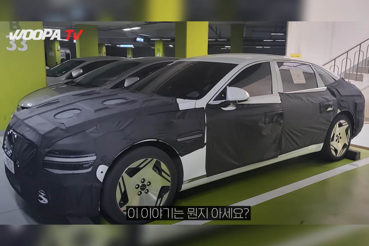 "G90 잡는 본격 하극상"... G80 리무진 최초 공개, 대체 얼마나 길어지나?