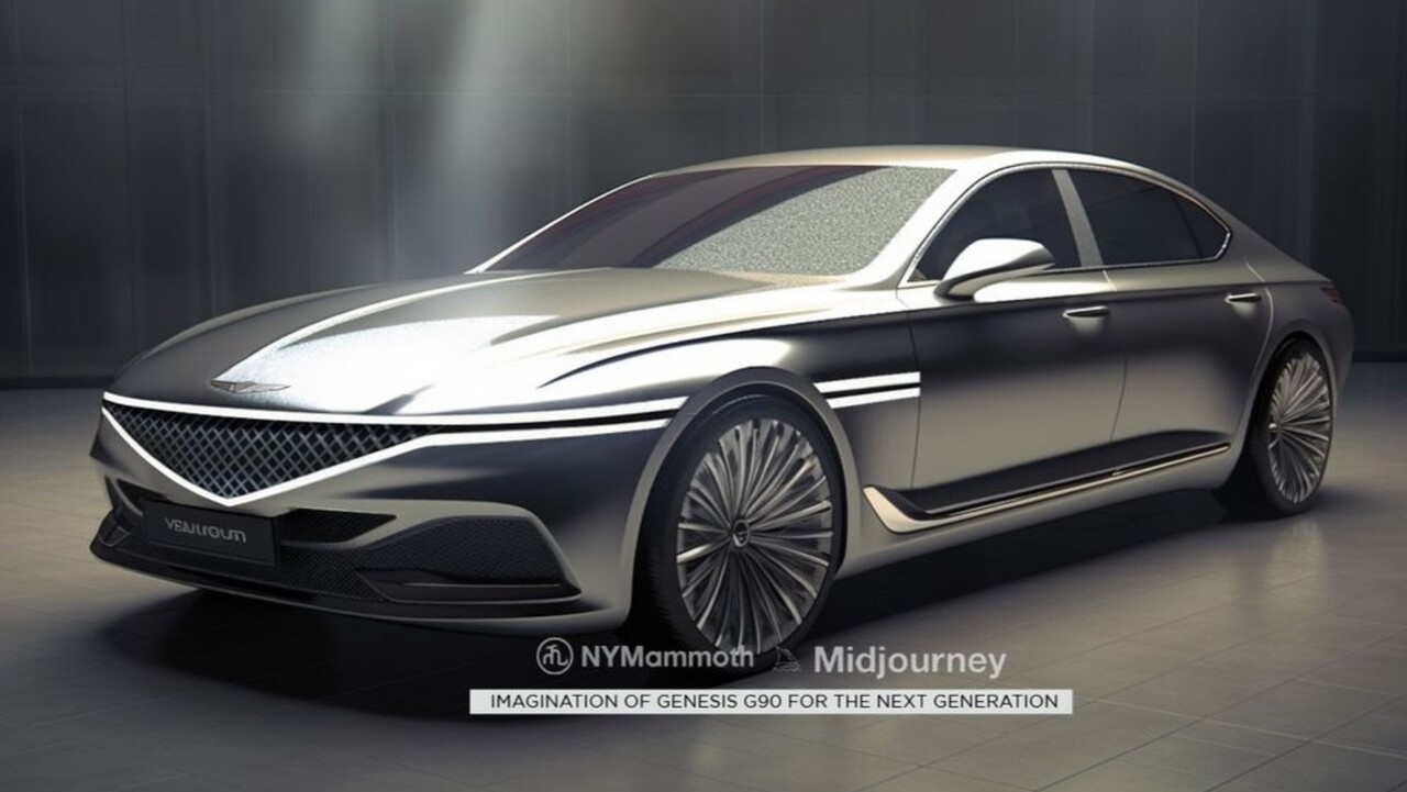 "S 클래스를 압도하는 포스".. 제네시스 신형 G90, 실제로 나오면 이런 느낌?