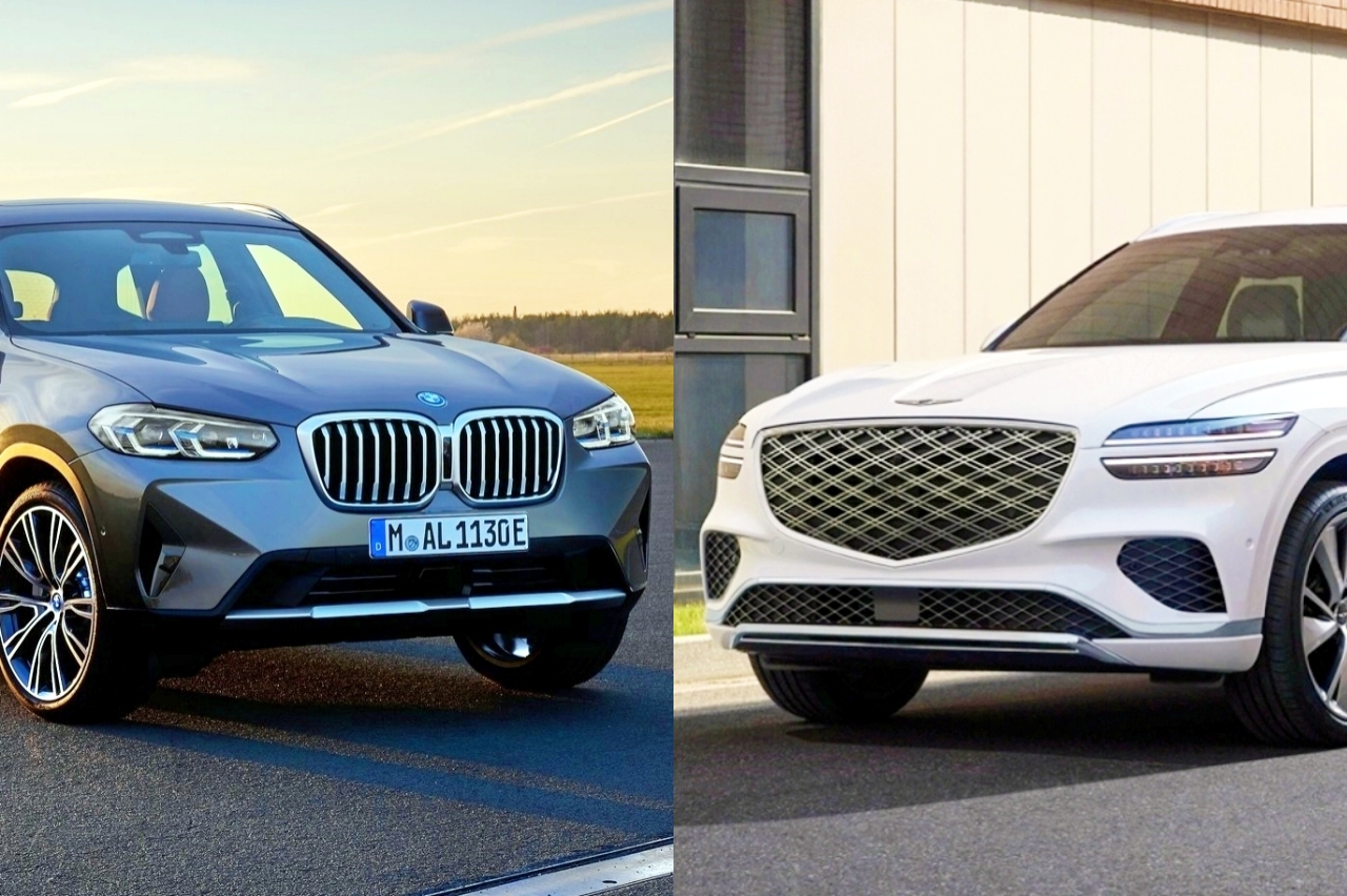 "이러면 BMW 살 이유가?"... GV70 vs X3, 프리미엄 스포츠 SUV '맞대결'