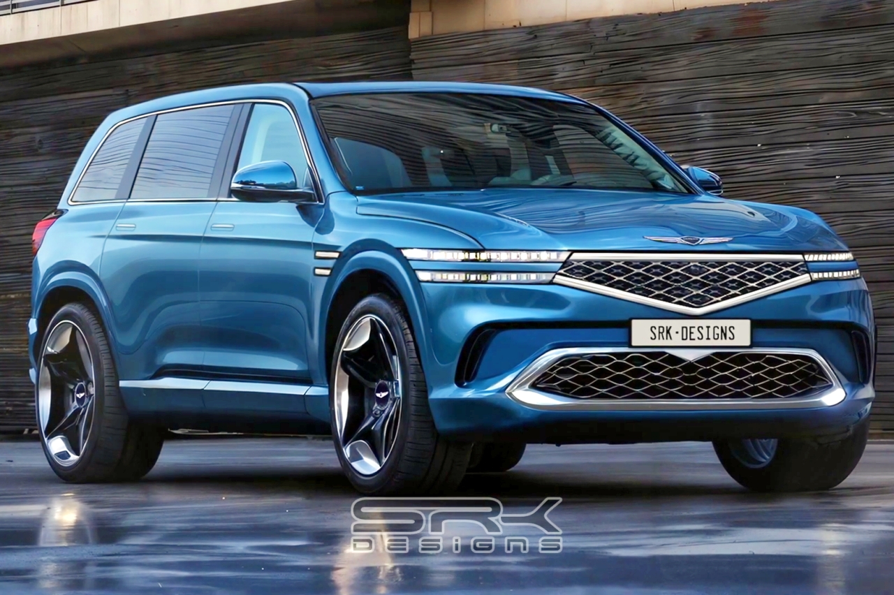 "자동차 회사에서 안 데려가요?"... 제네시스 GV90 예상도, 네티즌 감탄한 사연은?