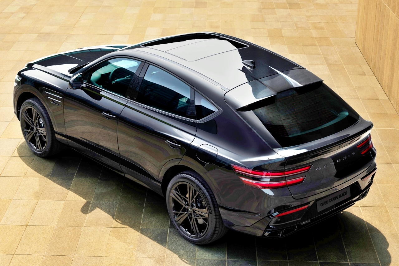 "美친 포스 작렬"... 제네시스, GV80·GV80 쿠페 '블랙' 공개