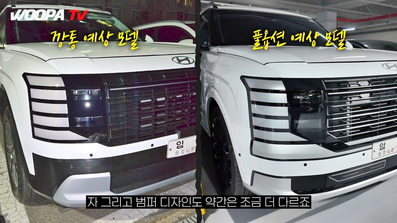 신형 팰리세이드, 깡통 모델마저 역대급 상품성?