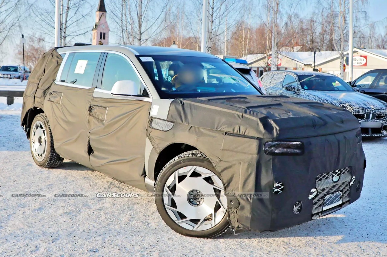 "문이 뒤로 열려"... 제네시스 GV90 리무진 포착, 가격은 2억 ↑