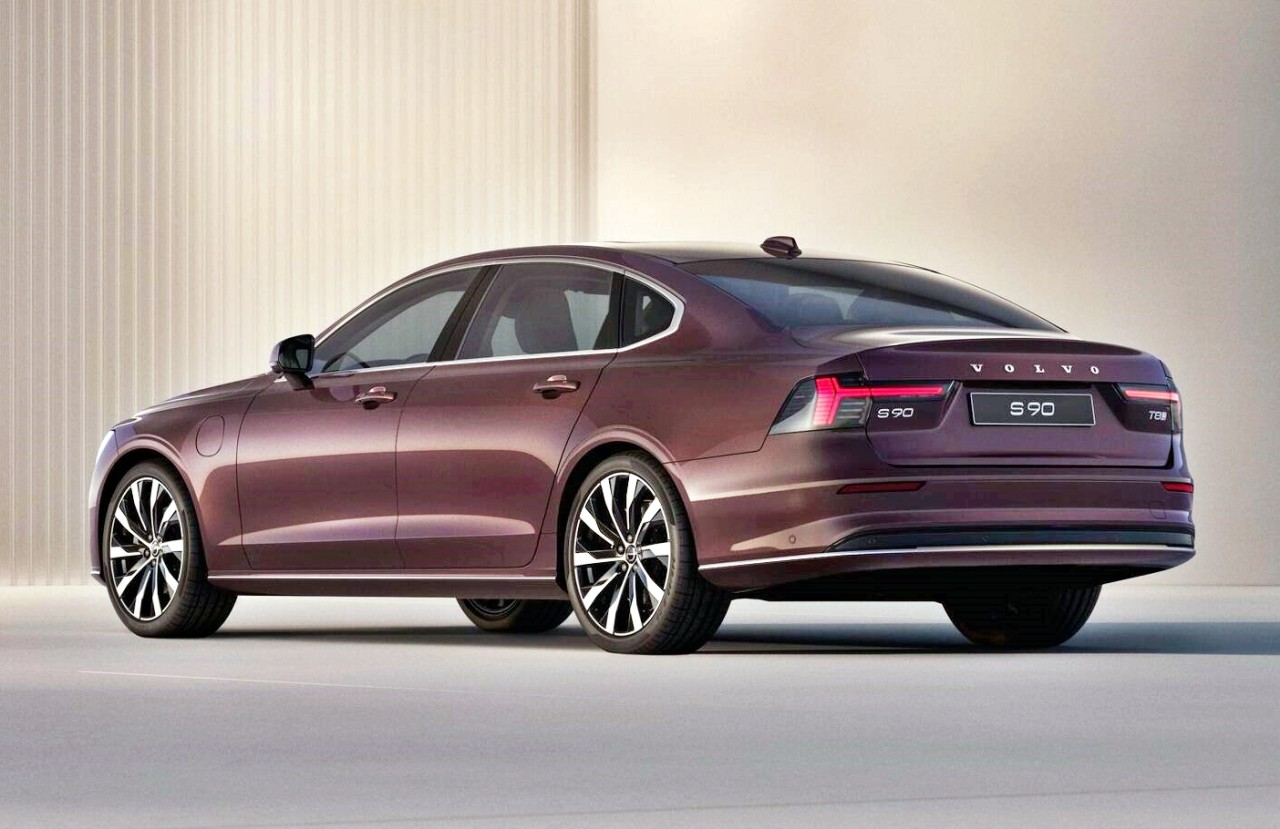 볼보 S90, 5년 만에 신형 공개... 어떻게 바뀌었을까?